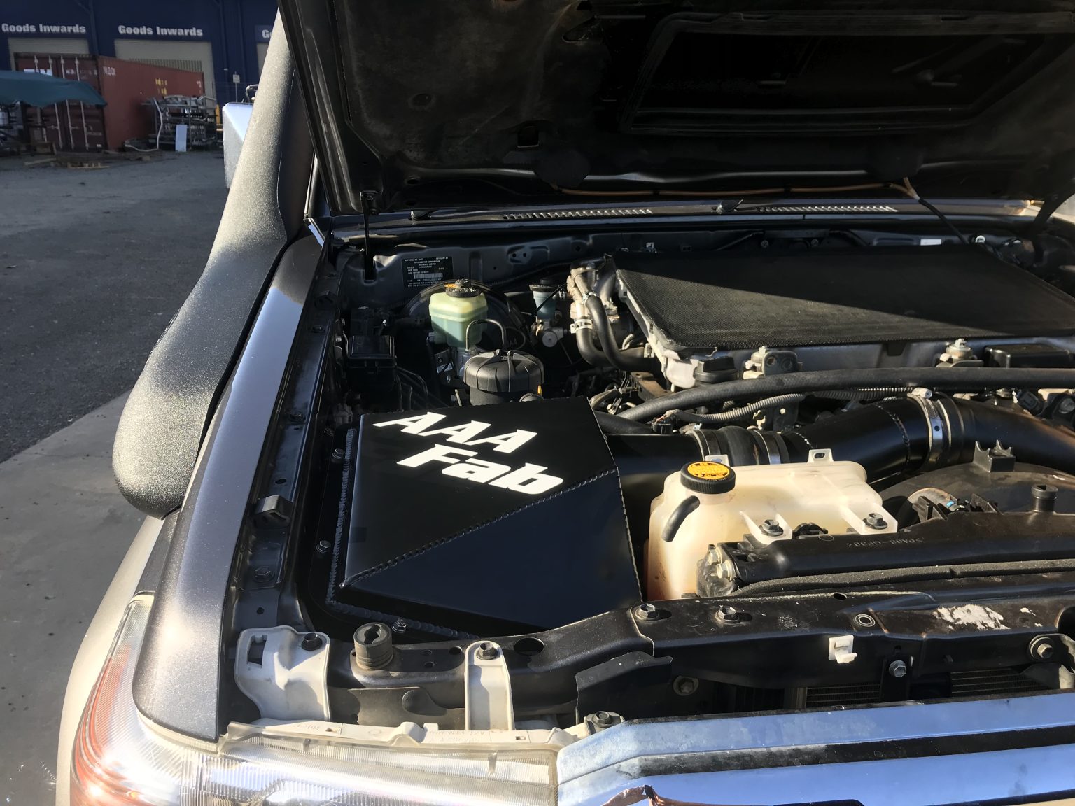 Toyota Landcruiser 79 Series VDJ79 Airbox - AAA Exhaust & Fabrications
