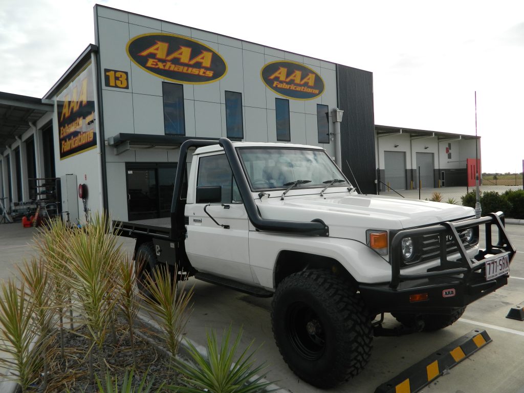 Toyota Landcruiser HDJ Cruiser Snorkel Driver side - AAA Exhaust ...